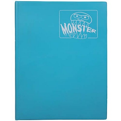Monster Binder - 9 Pocket Trading Card Album - Matte Blue (anti-theft ...