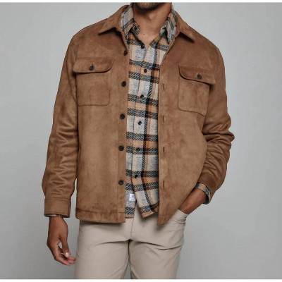 Men's Evolution Suede Shacket - 7diamonds M : Target