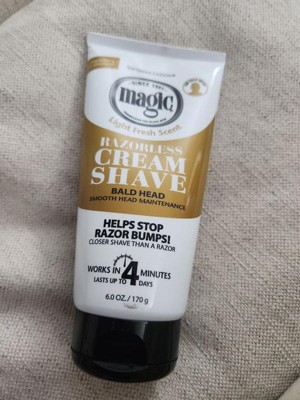 Magic Razorless Shaving Cream For Hair Removal, Bald Head Maintenance ...