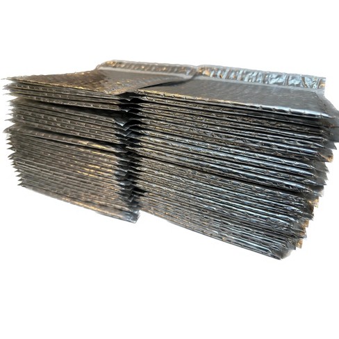 Blueproton Silver Metalized Poly Bubble Mailers, 6" X 6.5" (50-pack ...