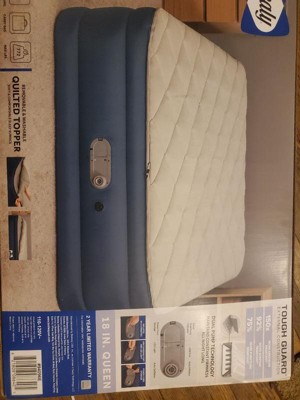 Sealy Alwayzaire Tough Guard Duvet Top Air Mattress Queen With Built-in ...