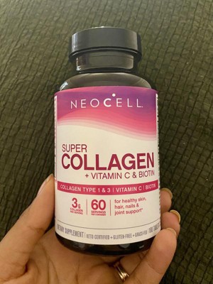 Neocell Super Collagen + Vitamin C & Biotin For Healthy Hair, Beautiful Skin, And Nail Support ...