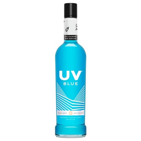 Uv Blue Raspberry Flavored Vodka - 750ml Bottle : Target