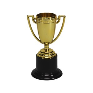 12ct Mini Trophy Party Favors Gold/black - Spritz™: Inexpensive School ...