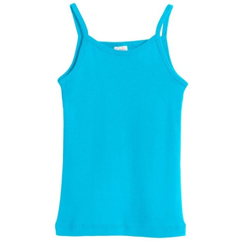 City Threads Usa-made Girls Soft Cotton Camisole | Turquoise - 8y : Target