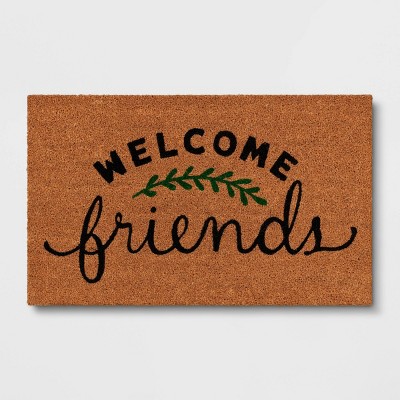 Birdrock Home Layered Welcome Mat With Vinyl Backing For Door Entryway ...