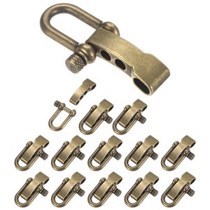 Unique Bargains Metal Durable Adjustable Lightweight Shackle Buckle 14 ...