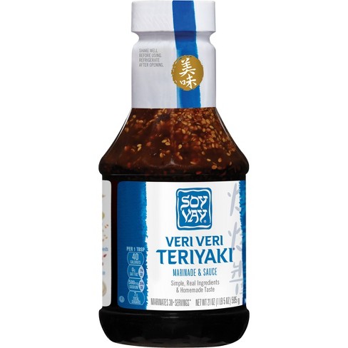 Soy Vay Marinade & Sauce Veri Veri Teriyaki 21oz : Target