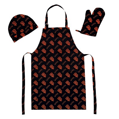 Mlb Cleveland Guardians Apron, Mitt, Hat Grill Tool Set - 3pc : Target