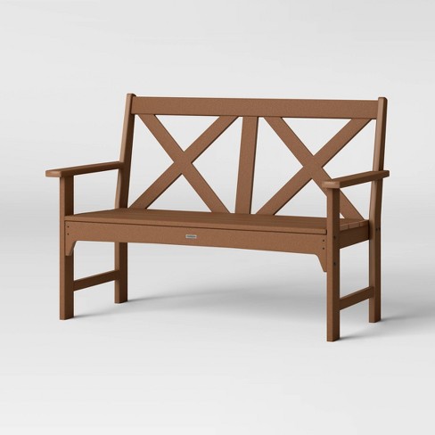 Shawboro Polywood Outdoor Patio Bench - Threshold™ : Target