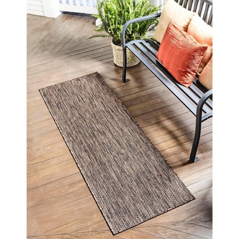Unique Loom Outdoor Solid Area Rug : Target