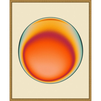 Amanti Art Ectoplasm 60 By Jazzberry Blue Framed Canvas Wall Art : Target