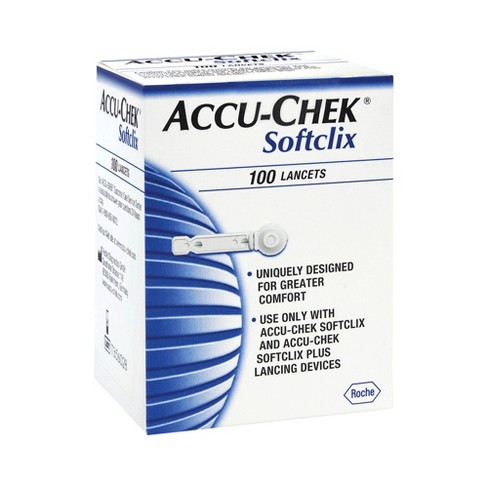 Accu-chek Lancet For Lancing Device Track System 28 Gauge Multiple ...