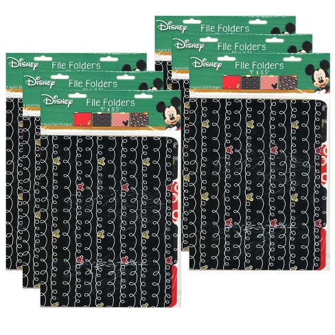Eureka Mickey Color Pop! File Folders, 4 Per Pack, 6 Packs : Target