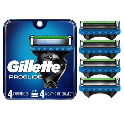 Gillette Proglide Men's Razor Blade Refills - 4ct : Target
