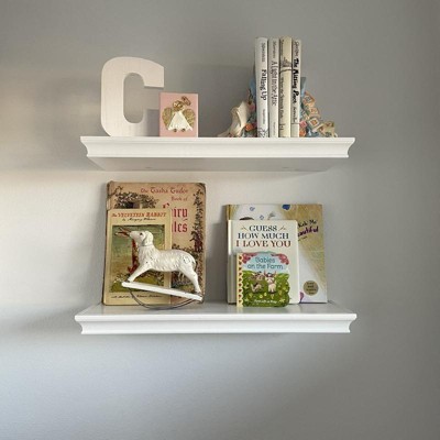 Traditional Wall Shelf White - Threshold™ : Target