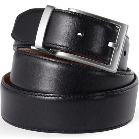 Lands' End Men's Reversible Belt - 44 - Black/brown : Target