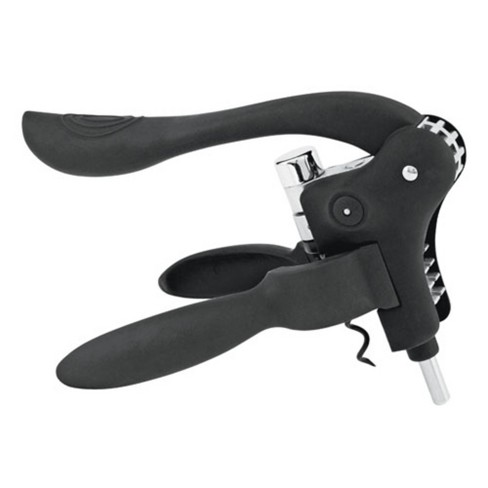 True Virtuoso Easy Lever Corkscrew, Stainless Steel And Ergonomic Soft ...