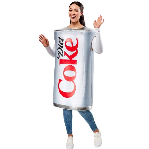 Rubies Diet Coke Soda Can Adult Costume : Target