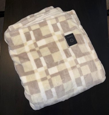 Brookstone Heated Cozy Throw : Target
