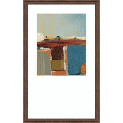 Amanti Art Sold by the view by Mansi Saxena Wood Framed Wall Art Print ...