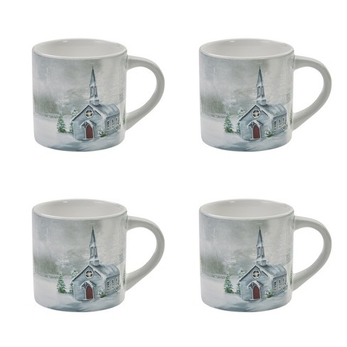 Park Designs All Is Calm Mug Set Of 4 : Target