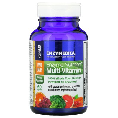 Enzymedica Enzyme Nutrition Multi-vitamin, Two Daily, 60 Capsules ...