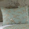 Lyon Teal Toile Quilt Set - One Twin/twin Xl Quilt And One Standard ...