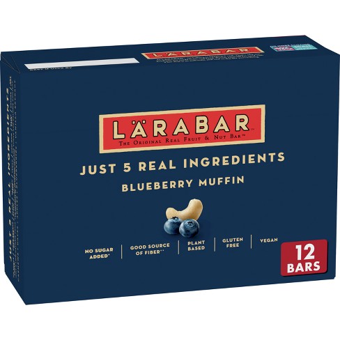 Larabar Blueberry Muffin Bars - 12ct/19.2oz : Target