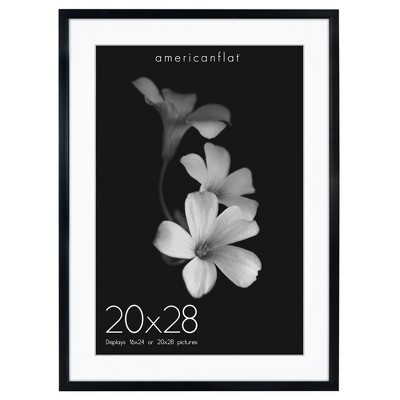 Americanflat 20x28 Picture Frame With Polished Plexiglass - Use As ...