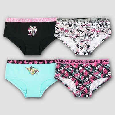 Girls' Squishmallows 4pk Boxer Briefs : Target
