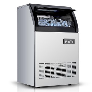 Commercial Ice Maker Machine – 100Lbs/24H, Under Counter Stainless ...