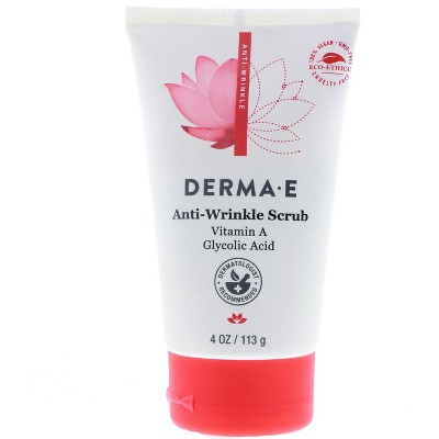 Derma-E Anti-Wrinkle Scrub, 4 oz : Target