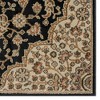 Home Dynamix Royalty Medallion Traditional Area Rug, Black/ivory, 5'2 ...