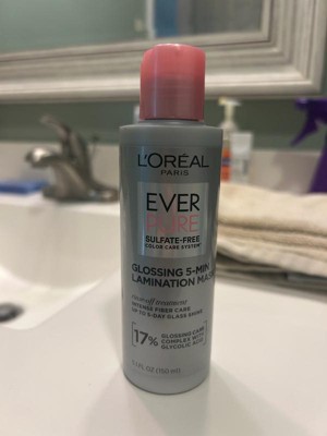 L'oreal Paris Everpure Sulfate Free Hair Gloss Glossing Lamination Mask ...