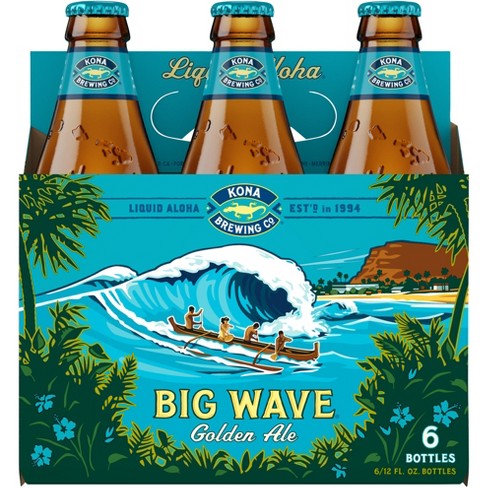 Kona Big Wave Golden Ale Beer - 6pk/12 Fl Oz Bottles : Target