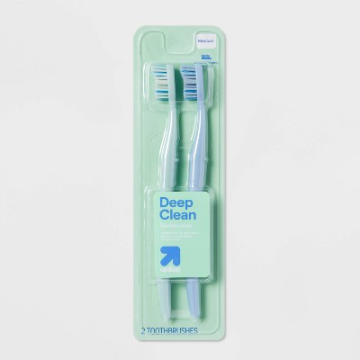 Deep Clean Toothbrush Soft - 2ct - Up&up™ : Target