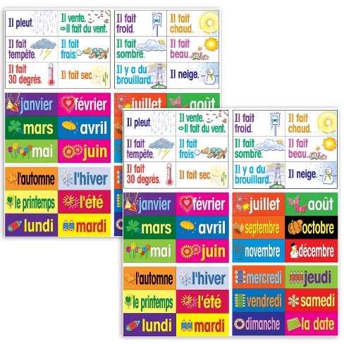 Poster Pals French Multi-purpose Card Set, 36 Per Set, 2 Sets : Target