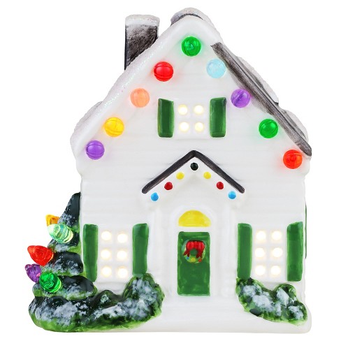 Mr. Christmas Nostalgic Ceramic Led Christmas Village Figurine : Target