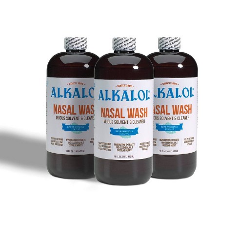 Alkalol Nasal Wash - 3pk/48 Fl Oz : Target