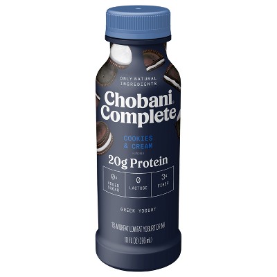 Chobani Complete Protein Cookies & Cream Yogurt Drink- 10 Fl Oz : Target