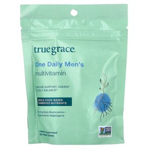 True Grace One Daily Men's Multivitamin, 90 Vegan Tablets : Target