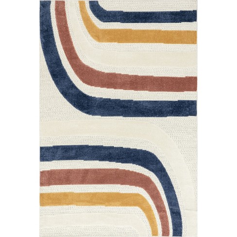 Nuloom Katina Abstract 3x5 Indoor/outdoor Accent Rug For Living Room ...