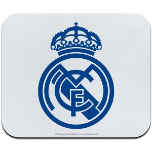Real Madrid FC Blue Crest Low Profile Thin Mouse Pad Mousepad : Target