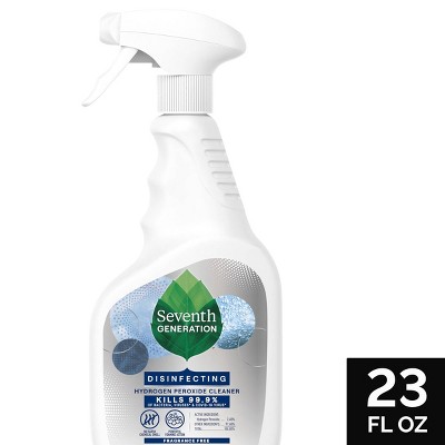 Seventh Generation Fragrance Free Disinfecting Cleaner With Hydrogen ...