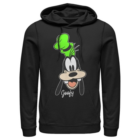 Men's Mickey & Friends Goofy Portrait Pull Over Hoodie : Target