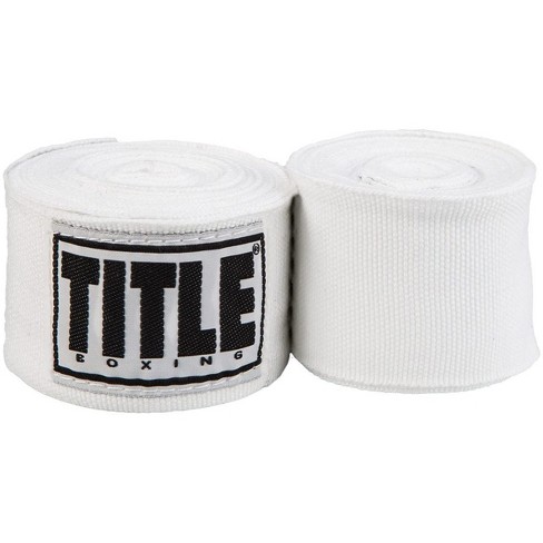 Title Boxing 180" Semi Elastic Mexican Handwraps - White : Target