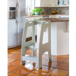 Costway Kids Step Stool Learning Helper W/armrest For Kitchen Toilet ...