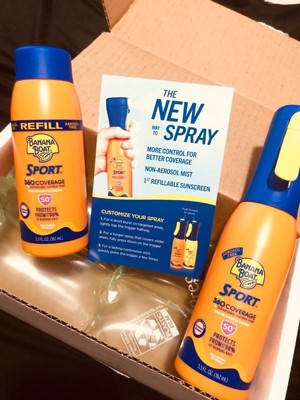 Banana Boat Sport 360 Coverage Advanced Control Mist Sunscreen Sprayer ...