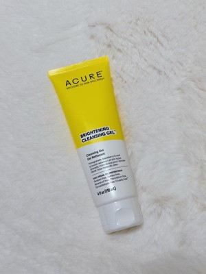 Acure Brightening Cleansing Gel - Citrus - 4 Fl Oz : Target